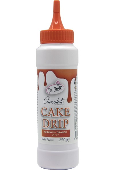 Dr Gusto Drip Kokolin Çikolata Turuncu 250 ml Dr Gusto Drip Kokolin Çikolata Turuncu 250 ml