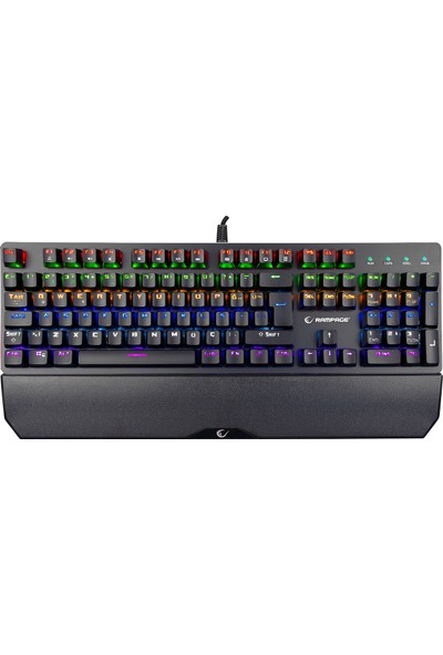 Rampage KB-R81 Red Switch RGB Mekanik Oyuncu Klavye Rampage KB-R81 Red Switch RGB Mekanik Oyuncu Klavye