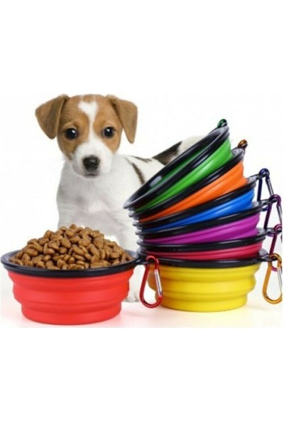 Tineke Katlanabilir Kedi Köpek Mama ve Su Kabı Tineke Katlanabilir Kedi Köpek Mama ve Su Kabı