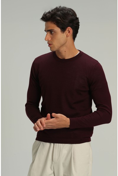 Lufian Dıon Erkek Kazak Siyah