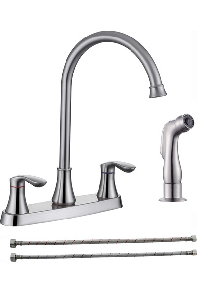 Gahome Iki Kulplu Mutfak Bataryaları Çekmeli Püskürtme Tabancalı (Yurt Dışından)