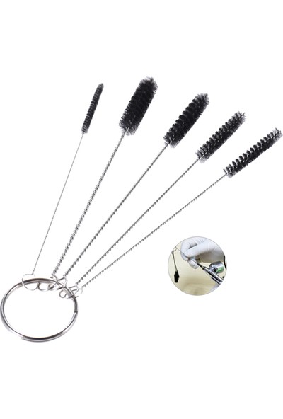 Gahome 3.5 Inç Naylon Hassas Fırça Kiti 5 Parça Mini Temizleme (Yurt Dışından) Gahome 3.5 Inç Naylon Hassas Fırça Kiti 5 Parça Mini Temizleme (Yurt Dışından)