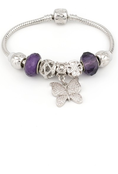 Uslada Bijoux House Charmy Pendants Kelebek Bileklik