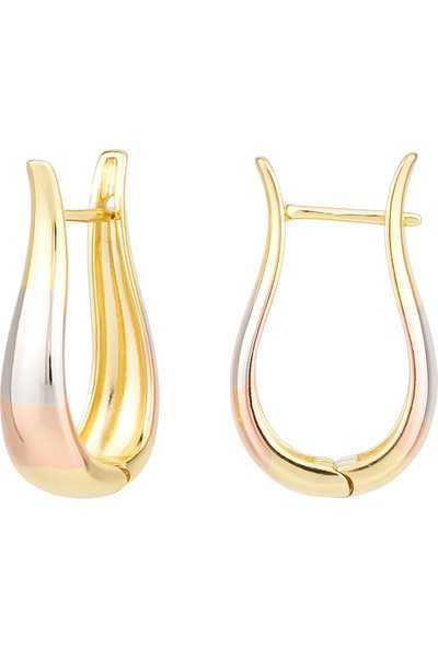 Uslada Bijoux House Lale Motifli Bombeli Küpe Uslada Bijoux House Lale Motifli Bombeli Küpe