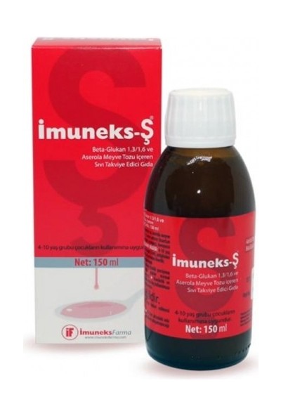 İmuneks Şurup 150 ml