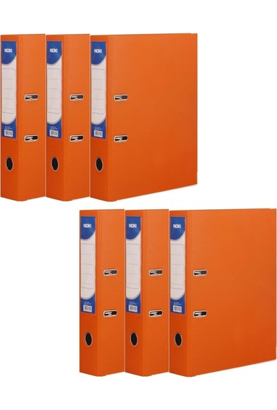 Noki Halkalı Dar Büro Klasörü 6'lı