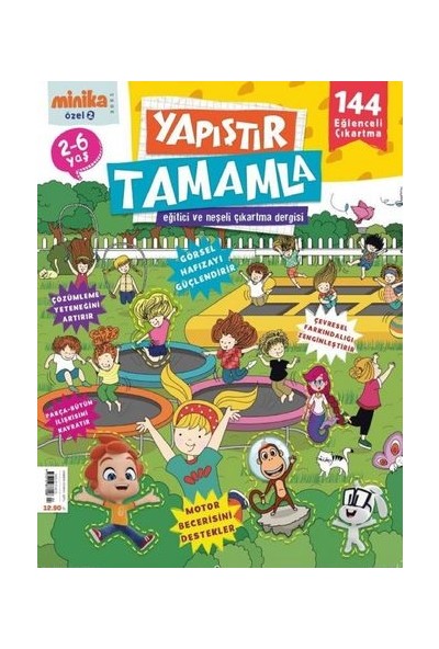 Minika Özel Yapıştır Tamamla 2 Minika Özel Yapıştır Tamamla 2