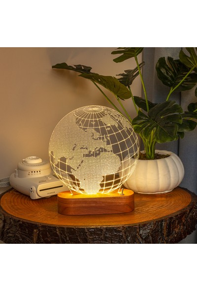 Cool Craft Dünya Küre LED Dekoratif Lamba Cool Craft Dünya Küre LED Dekoratif Lamba