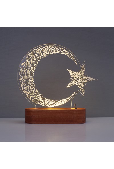 Cool Craft Ay Yıldız Hilal LED Dekoratif Lamba