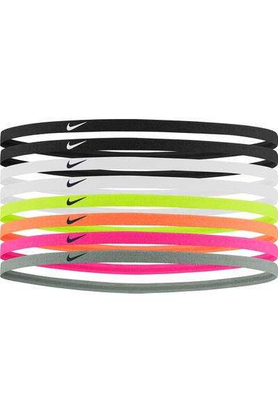Nike N0002547-909 Printed Saç Bandı 8 Li Paket Nike N0002547-909 Printed Saç Bandı 8 Li Paket