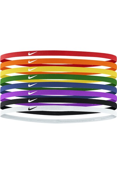 Nike N0002547-950 Printed Saç Bandı 8 Li Paket Nike N0002547-950 Printed Saç Bandı 8 Li Paket