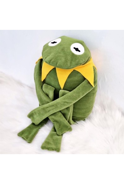 Hediye Kanalı Kurbağa Kermit Peluş Oyuncak Yıkık Kurbağa Peluş Hediye Kanalı Kurbağa Kermit Peluş Oyuncak Yıkık Kurbağa Peluş