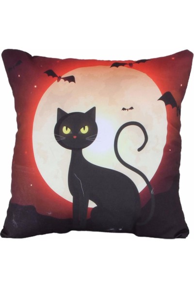 Hediye Kanalı Kedi Puf Yastık