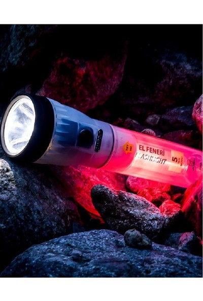 Nurgaz Campout LED El Feneri+Masa Lambası+Flaşör Nurgaz Campout LED El Feneri+Masa Lambası+Flaşör