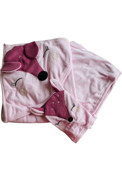 Babyline Ceylan Desenli Keseli Silgi Havlu