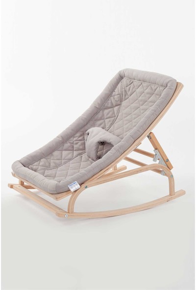 Babycom Naturel Ahşap Kademeli Ana Kucağı