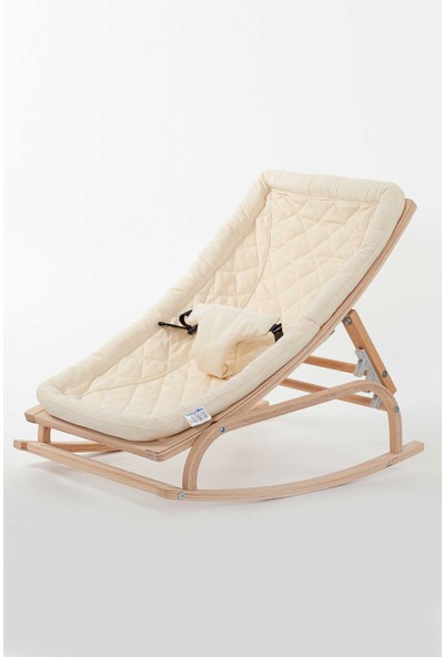 Babycom Naturel Ahşap Kademeli Ana Kucağı