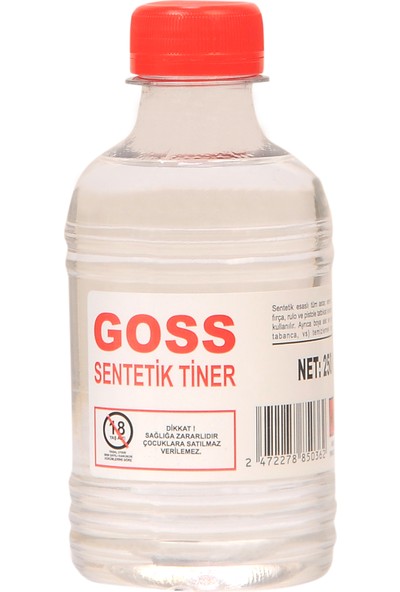 Gossenberg Sentetik Tiner 250 ml