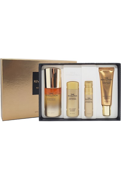 Yaşlanma ve Kırışıklık Karşıtı Kolejen İçerikli Set Time Revolution Regenerating Royal Special Set