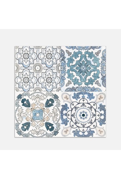 Tink Retro 010 Desenli Pvc Karo 30X30 cm 4'lü 0,36 M2 Tink Retro 010 Desenli Pvc Karo 30X30 cm 4'lü 0,36 M2