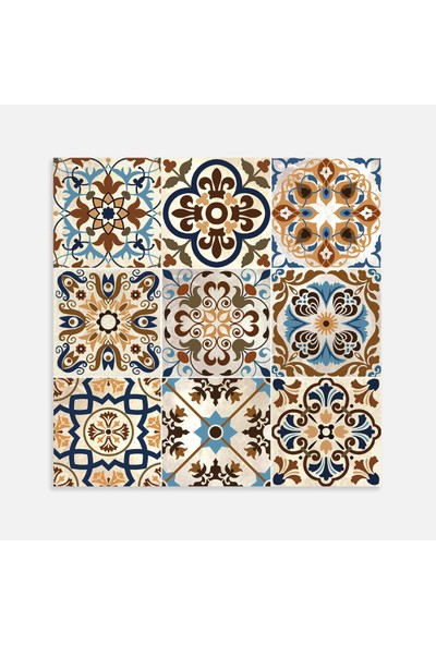 Tink Fas 019 Desenli Pvc Karo 30X30 cm 4'lü 0,36 M2 Tink Fas 019 Desenli Pvc Karo 30X30 cm 4'lü 0,36 M2