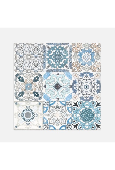Tink Retro 019 Desenli Pvc Karo 30X30 cm 4'lü 0,36 M2 Tink Retro 019 Desenli Pvc Karo 30X30 cm 4'lü 0,36 M2