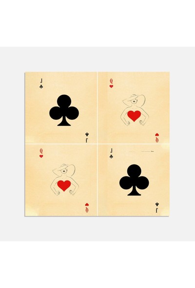 Tink Iskambil Kız Desenli Pvc Karo 30X30 cm 4'lü 0,36 M2 Tink Iskambil Kız Desenli Pvc Karo 30X30 cm 4'lü 0,36 M2