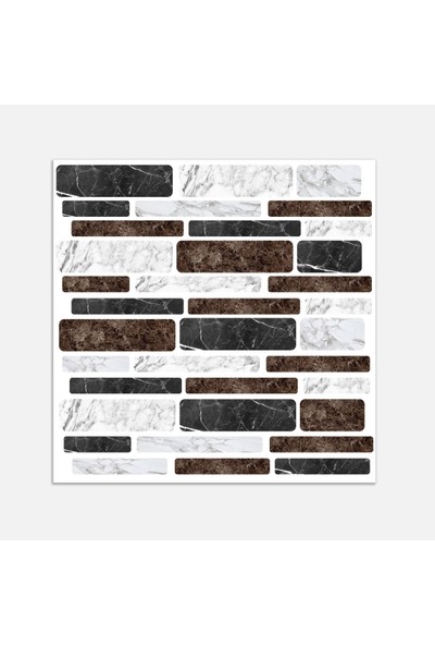 Tink Mermer Desenli Pvc Karo 30X30 cm 4'lü 0,36 M2 Tink Mermer Desenli Pvc Karo 30X30 cm 4'lü 0,36 M2