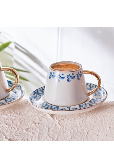 Karaca Mare 6 Kişilik Kahve Fincanı Takımı 90 ml