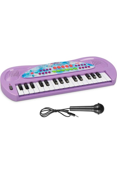 Kayyum Oyuncak Mikrofonlu Mini Piyano Org HS-3280 Kayyum Oyuncak Mikrofonlu Mini Piyano Org HS-3280
