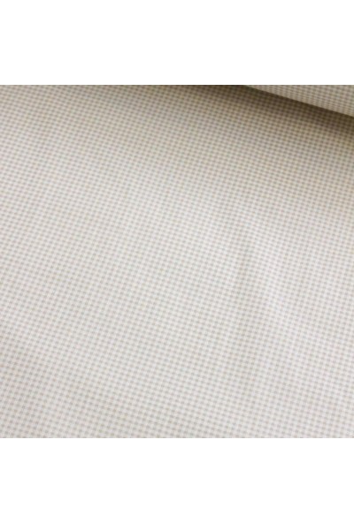 Camelia Minik Bej Pötikare Nevresimlik Poplin Kumaş