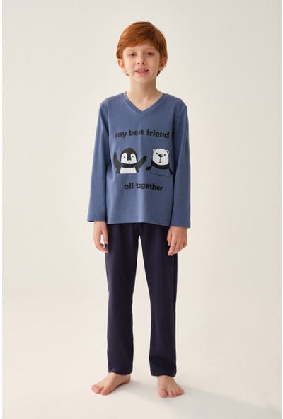 Dagi Lacivert Pijama Takım