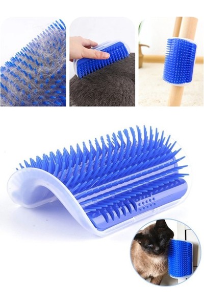 Kitchen Beauty Kedi Kaşınma Tırmalama ve Sürtünme Aparatı Kedi Masaj Fırçası