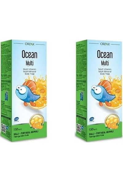 Ocean Multi Şurup 150 ml x 2 Adet Ocean Multi Şurup 150 ml x 2 Adet