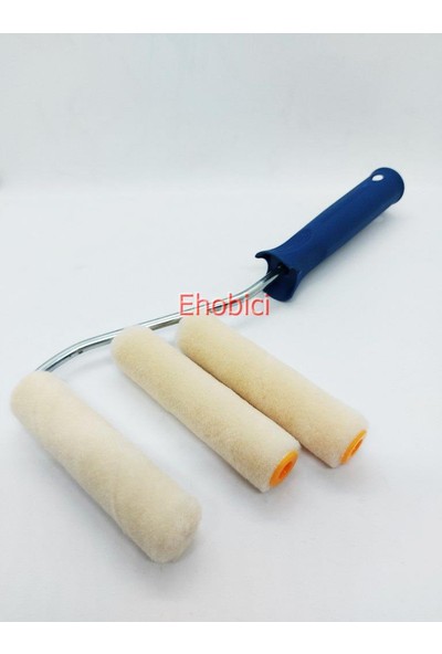 Cadence Kadife Rulo Fırça 10CM +2 Yedekli (Moher) Cadence Kadife Rulo Fırça 10CM +2 Yedekli (Moher)