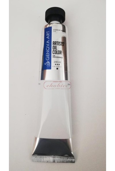 E Hobici Cenova Art Profesyonel Yağlı Boya 710 Titanium White 200ML E Hobici Cenova Art Profesyonel Yağlı Boya 710 Titanium White 200ML