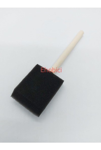 Cadence Vernik Fırçası 906 Siyah Sünger Fırça 5cm