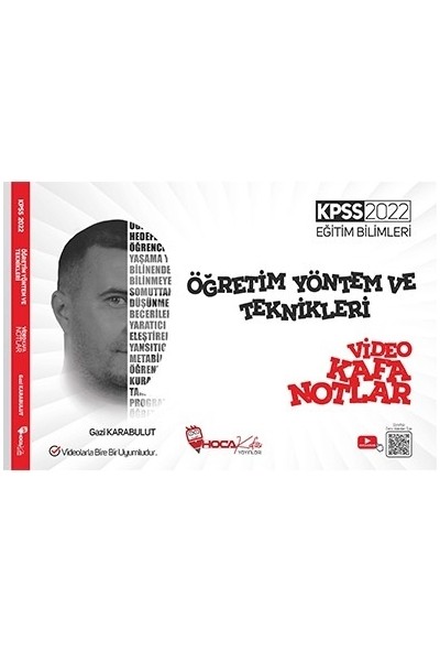 Hoca Kafası Yayınları 2022 Öğretim Yöntem ve Teknikleri Video Kafa Notlar Hoca Kafası Yayınları 2022 Öğretim Yöntem ve Teknikleri Video Kafa Notlar