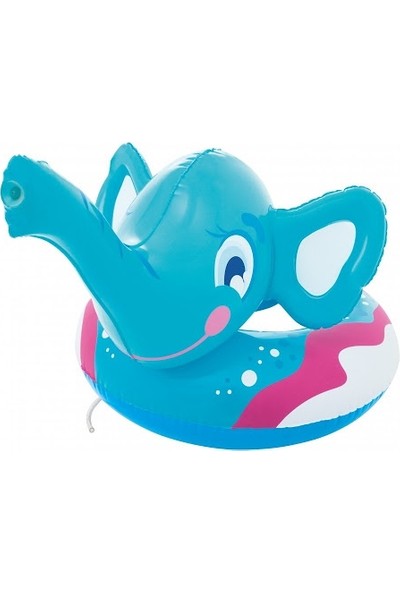 Bestway Su Püskürten Fil Simit 69 x 61 cm - Mavi