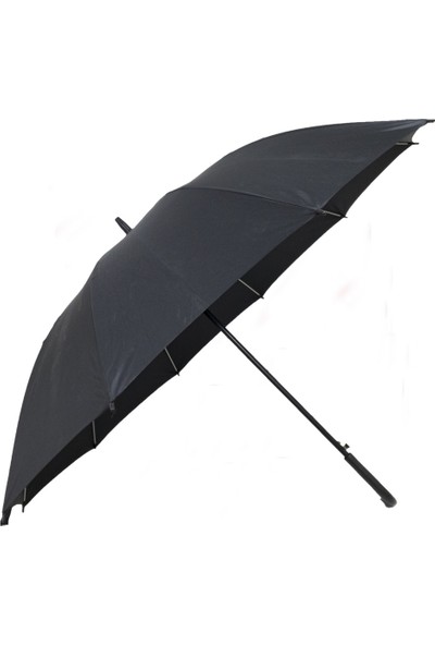 Marlux Siyah Fiber 10 Tel Erkek Baston Şemsiye Marlux Siyah Fiber 10 Tel Erkek Baston Şemsiye