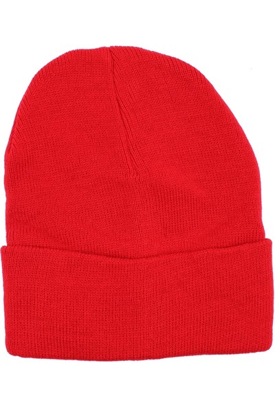 Marlux Kadın Kırmızı Düz Bere - MRLXKBR018