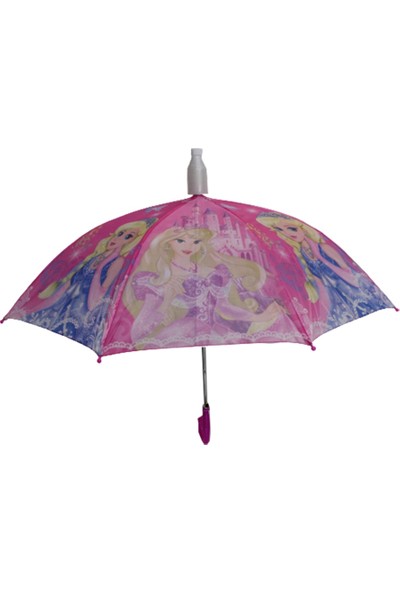 Marlux Bardaklı Korumalı Kız Çocuk Pembe Baskılı Şemsiye M21MARC20R001