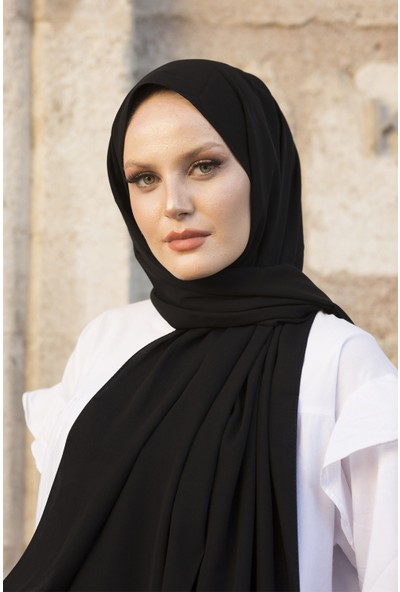 Stella Medine Ipeği Şal Siyah