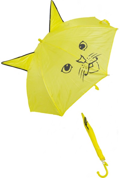 Marlux Sarı Çocuk Boy Şemsiye Şemsiye