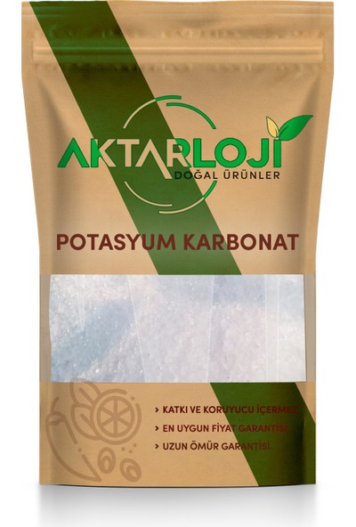 Aktarloji 500 gr Potasyum Karbonat / Üzüm Kurutma Tozu Aktarloji 500 gr Potasyum Karbonat / Üzüm Kurutma Tozu