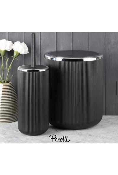 Perotti Lısbone 2-Parça Banyo Takımı Siyah Perotti Lısbone 2-Parça Banyo Takımı Siyah