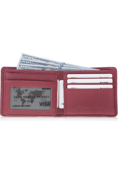 Bouletta Carlos Deri Erkek Cüzdan Bordo Bouletta Carlos Deri Erkek Cüzdan Bordo