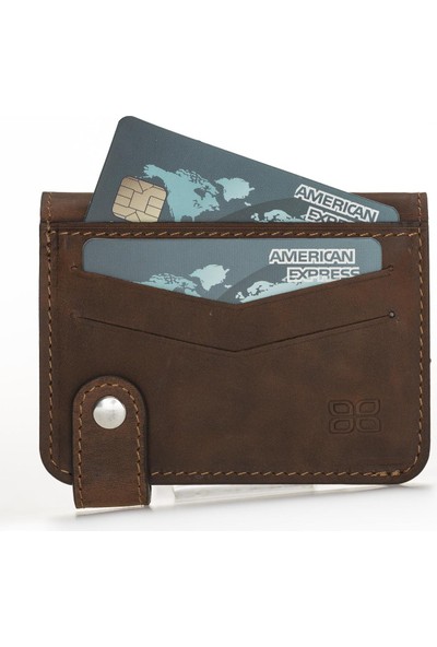 Bouletta Oscar Deri Erkek Kartlık G2 Kahve