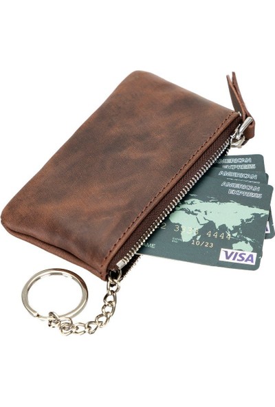 PLM Multima Deri Kadın Kartlık AA12 Kahve