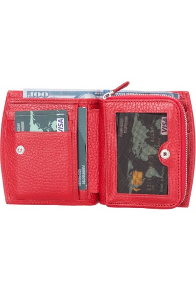 PLM Vero Deri Kadın Cüzdan FL03 Kırmızı PLM Vero Deri Kadın Cüzdan FL03 Kırmızı